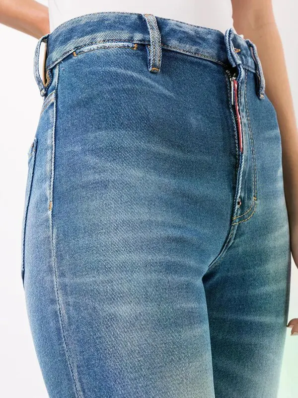 Dsquared2 Flared Faded Jeans