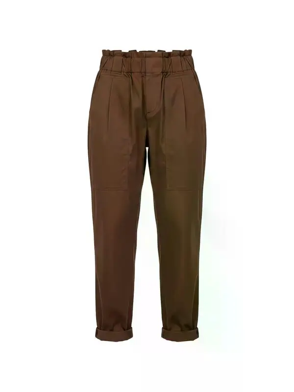 Black Label Elasticated Waist Cargo Pants