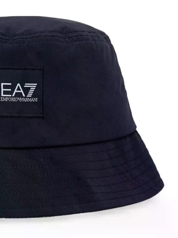 EA7 Logo Patch Bucket Hat
