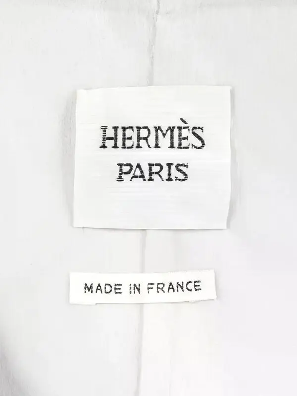 Hermès Asymmetrical Cashmere Jacket