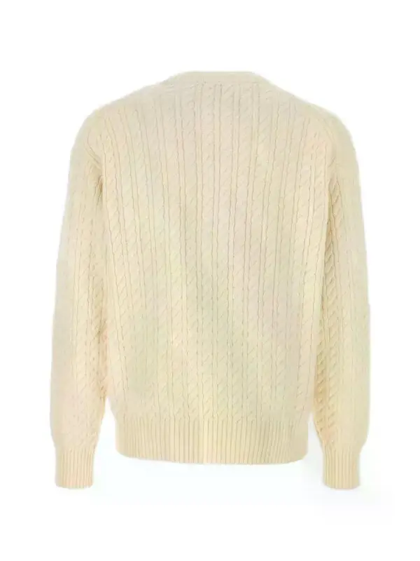 Kenzo Cable Knit Crew Neck Sweater