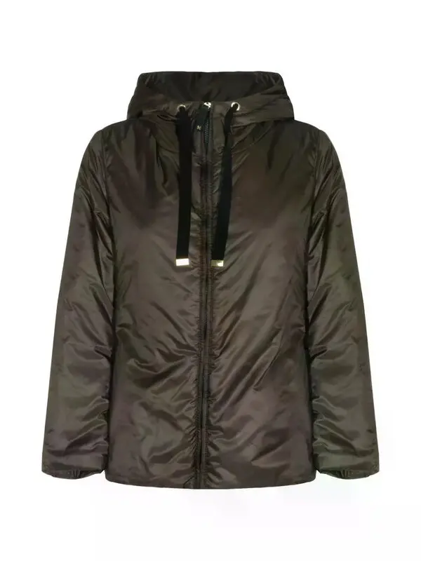 Max Mara Hooded Jacket - Green