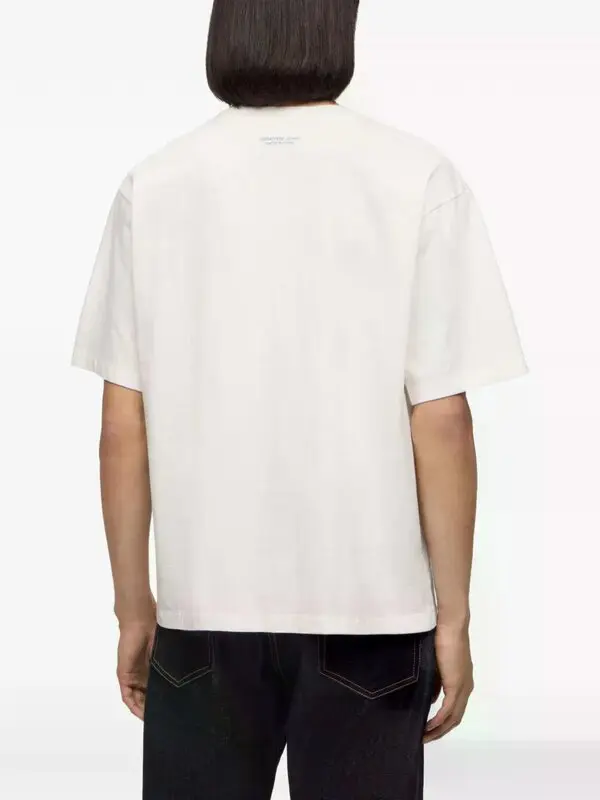 MOMOTARO Octopus-print Cotton T-shirt