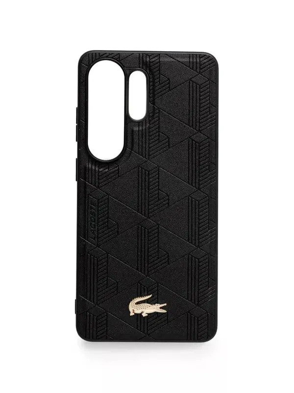 Lacoste Logo-plaque Samsung Galaxy S26 Ultra Case - Black
