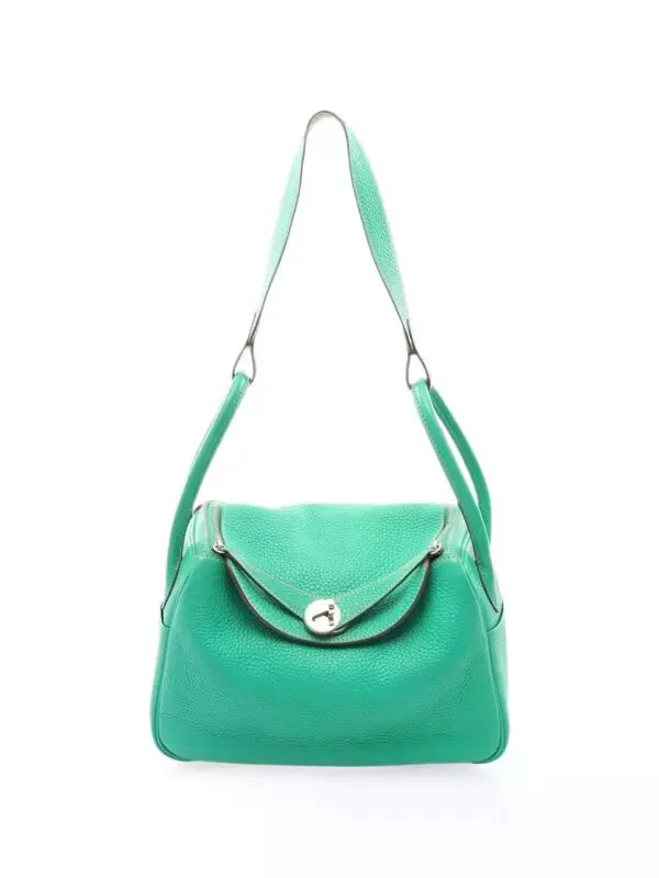 Hermès 2012 Lindy Verso Shoulder Bag - Green