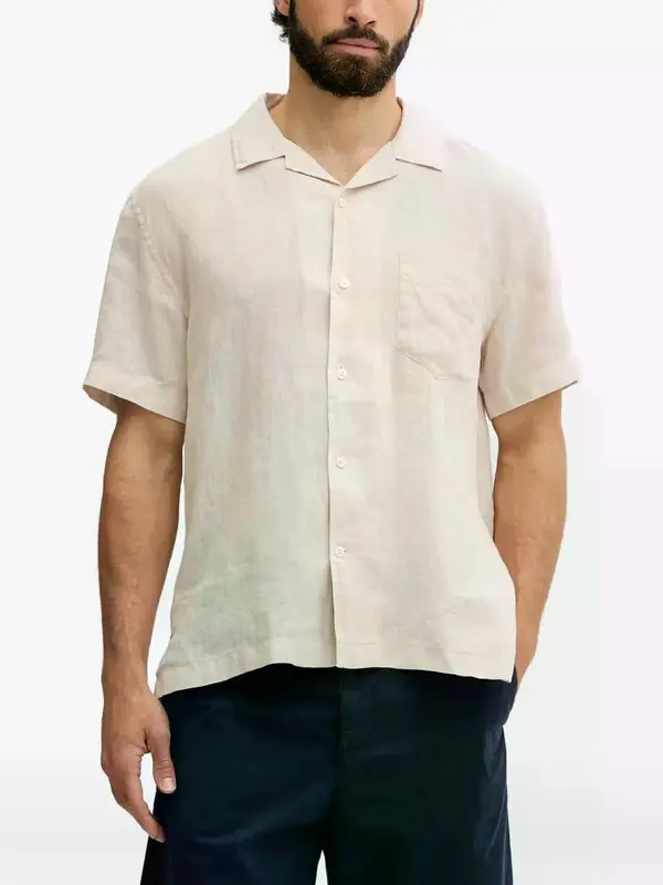 Gant Short-sleeve Shirt - Neutrals