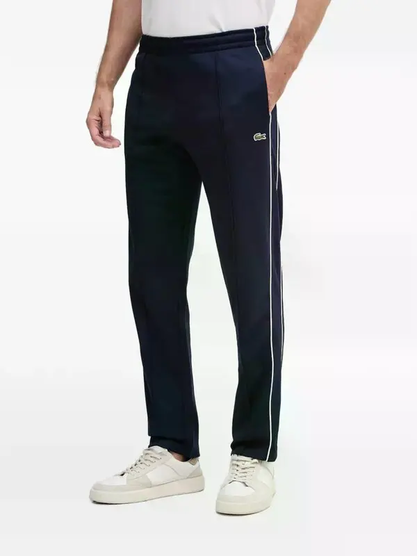 Lacoste Side-stripe Track Pants - Blue