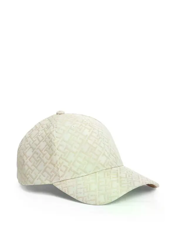 Tommy Hilfiger Monogram Jacquard Cap - Neutrals