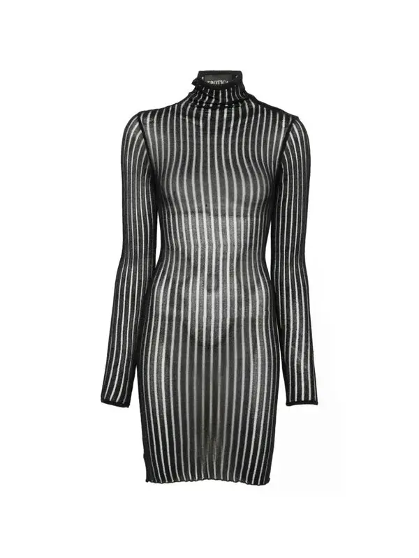 DONDUP Ribbed Knit Mini Dress