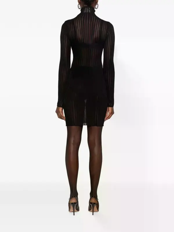 DONDUP Ribbed Knit Mini Dress