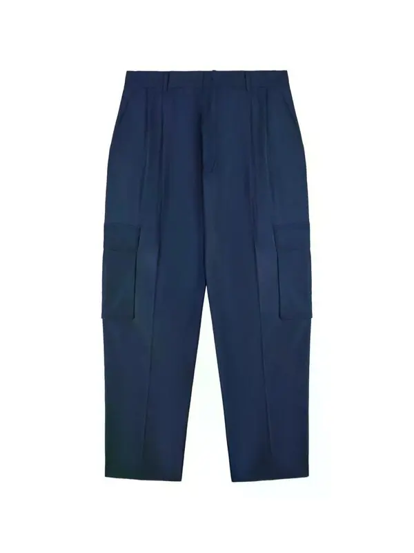 Patrizia Pepe Pleated Wide-leg Trousers