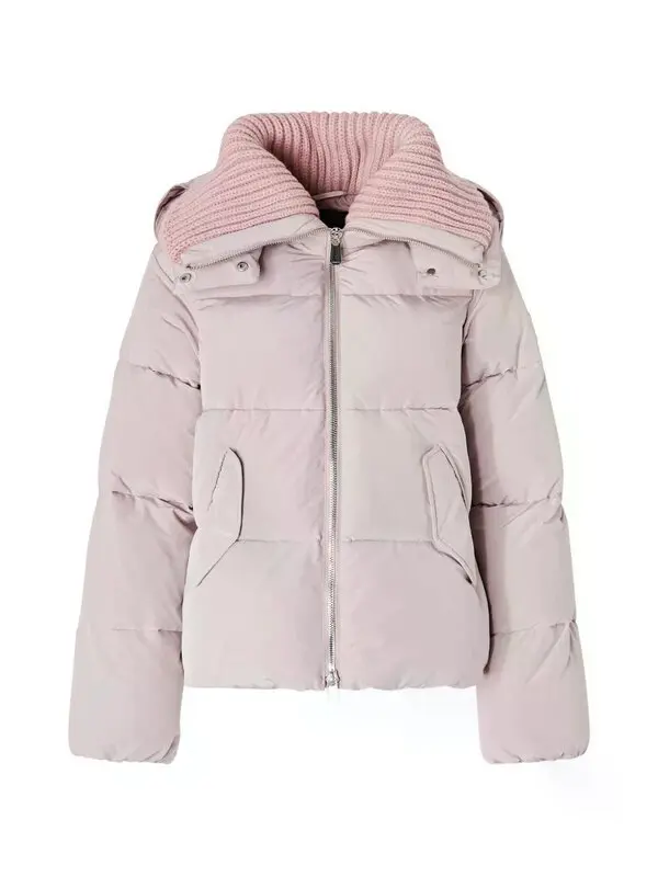 Pinko Ribbed-collar Puffer Coat