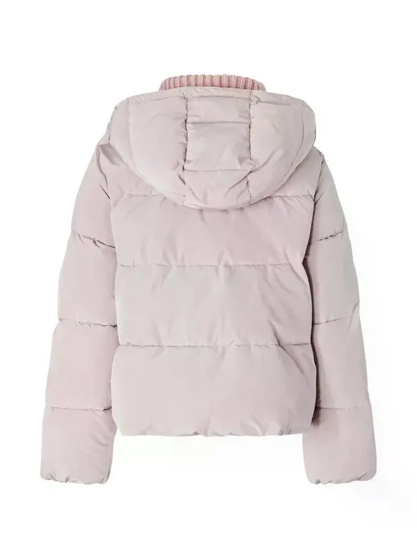 Pinko Ribbed-collar Puffer Coat