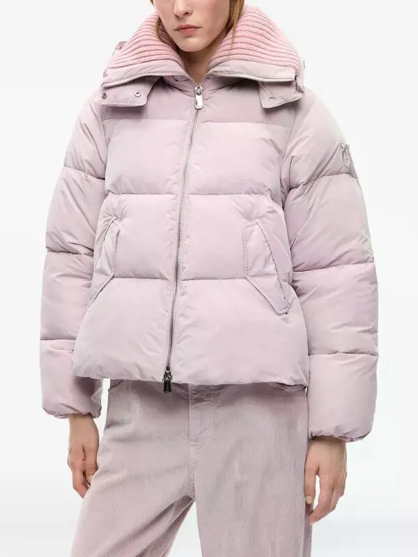 Pinko Ribbed-collar Puffer Coat