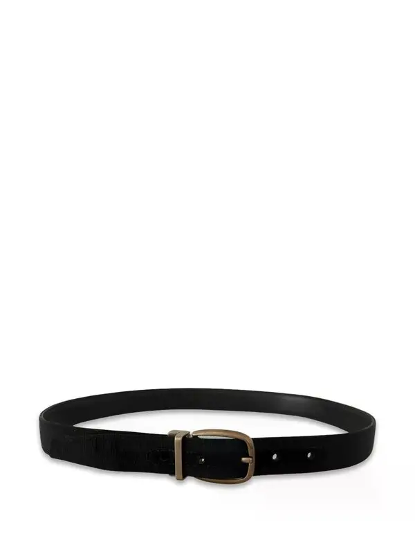 Dolce & Gabbana Belt With Antique-effect Brass Buckle