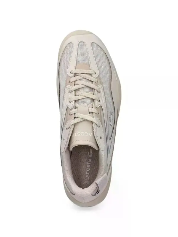 Lacoste Panelled Mesh Sneakers - Neutrals