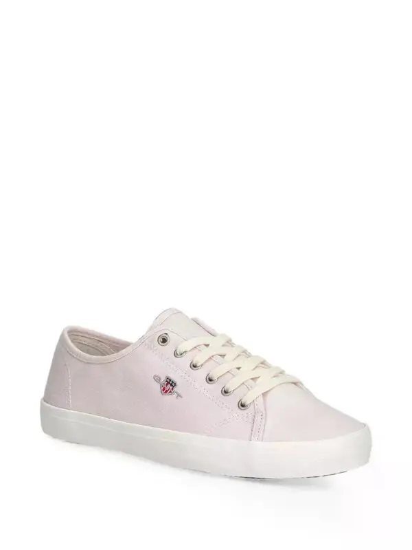 Gant Lace-up Sneakers With Embroidered Logo
