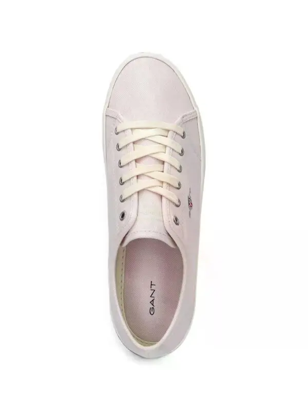 Gant Lace-up Sneakers With Embroidered Logo