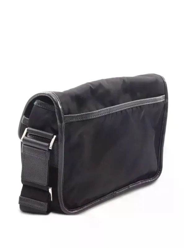 Prada Re-nylon Tessuto Saffiano Messenger Bag