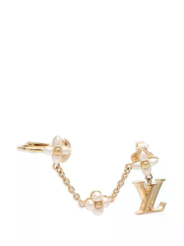 LOUIS VUITTON 2023 Floragram Pearl Ear Cuff - Gold