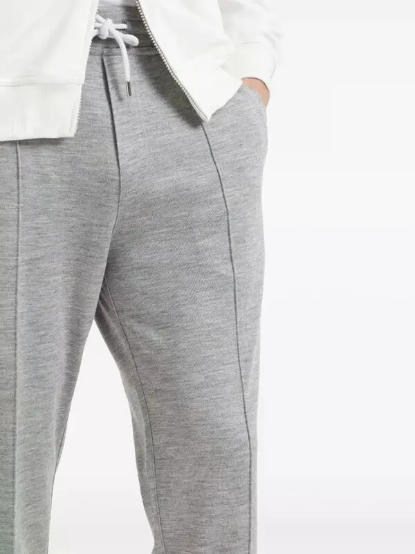 Brunello Cucinelli Pressed-crease Drawstring Trousers