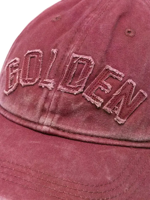 GOLDEN GOOSE Logo-patch Star-stud Baseball Cap