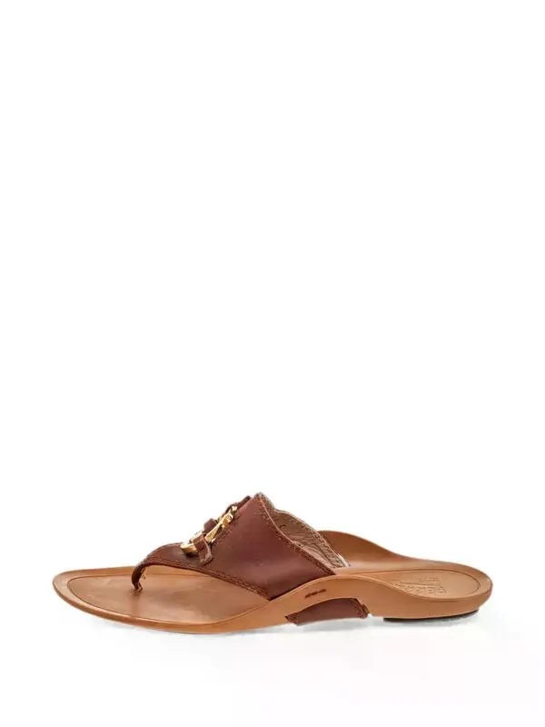FERRAGAMO Gancini Thong Sandals