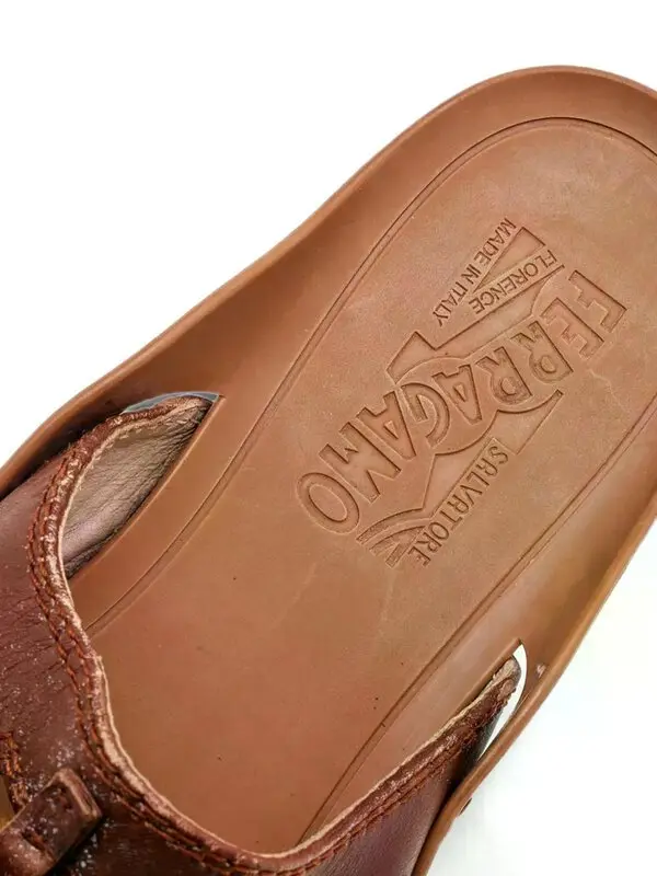 FERRAGAMO Gancini Thong Sandals