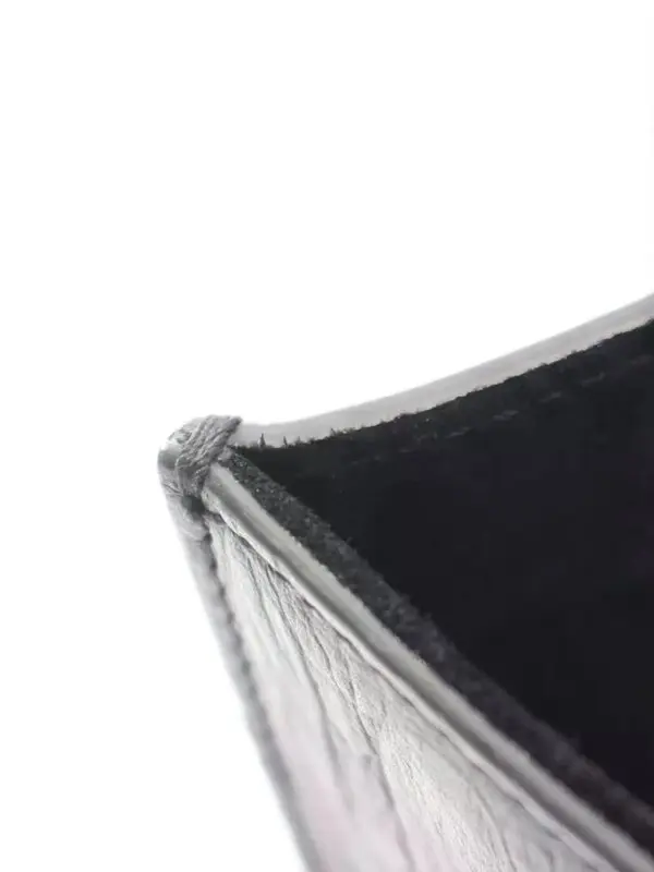 Saint Laurent Croc-embossed Clutch Bag