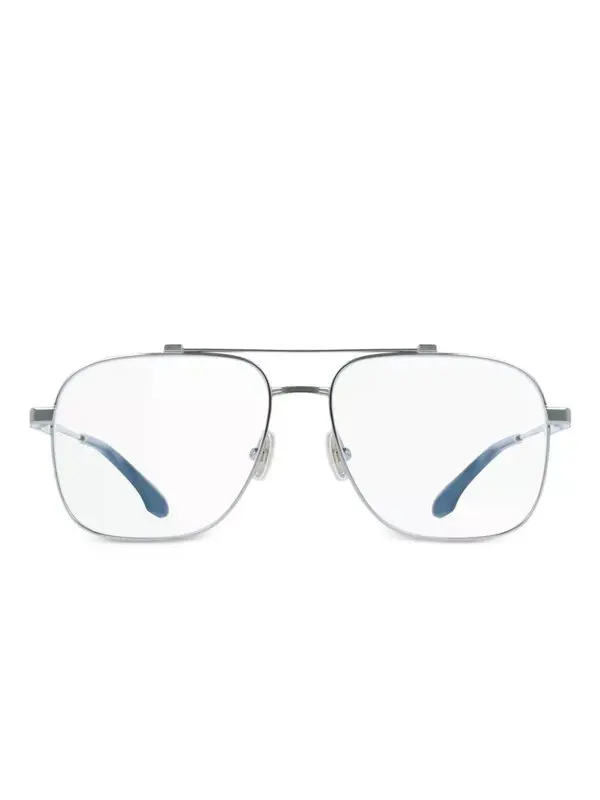 Victoria Beckham Pilot Frame Glasses - Silver
