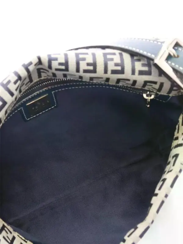 Fendi 2000s Zucchino Mamma Baguette Shoulder Bag