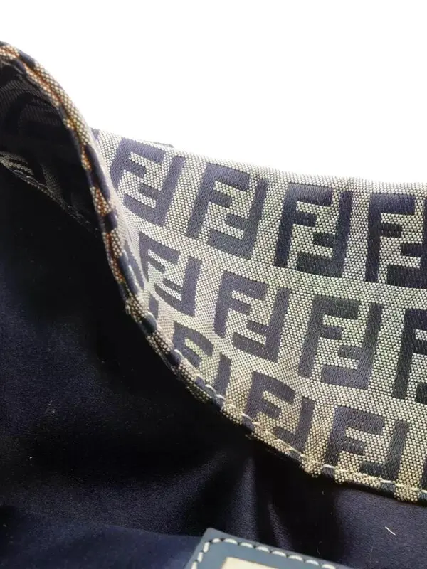 Fendi 2000s Zucchino Mamma Baguette Shoulder Bag