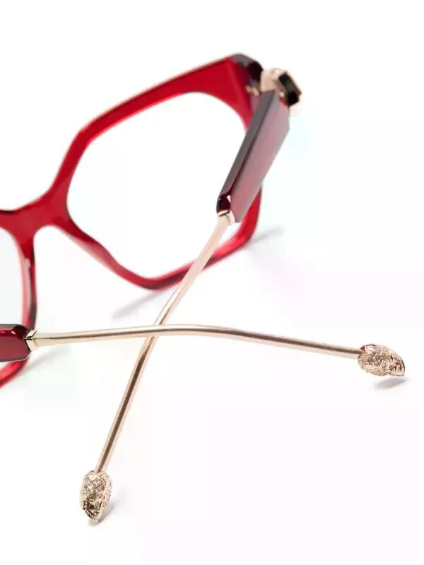 Philipp Plein Square Frame Glasses