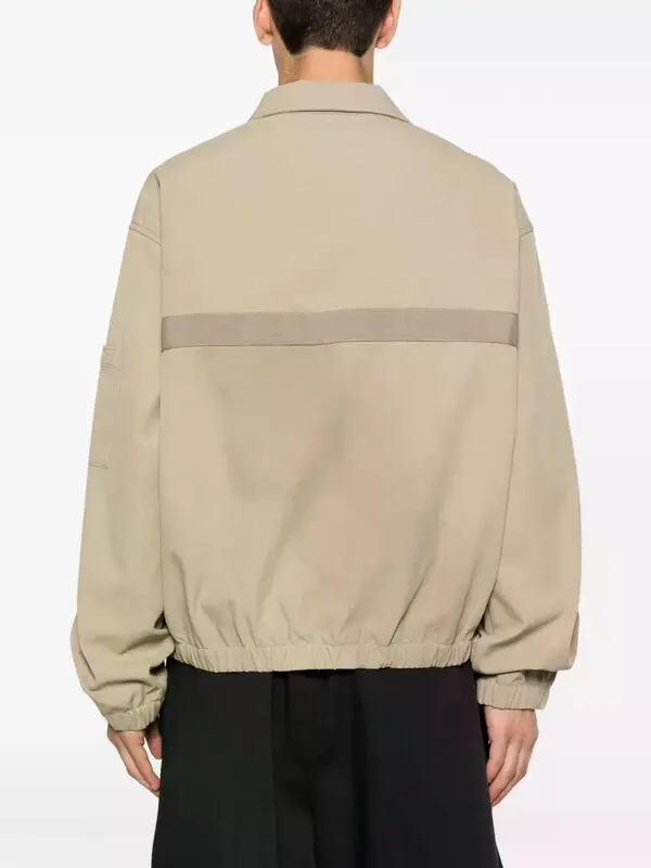 StÜssy Zip-up Mechanic Jacket With Tape Detail