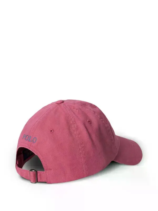 Polo Ralph Lauren Embroidered Pony Baseball Cap - Pink