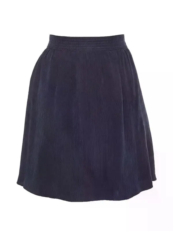 BOSS A-line Mini Skirt With Pleat Detailing