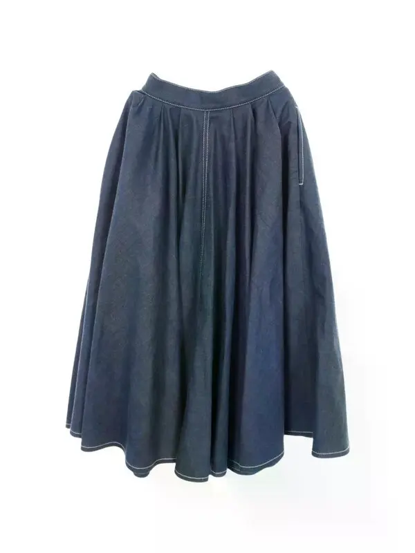 Gucci Flared Button-front Skirt