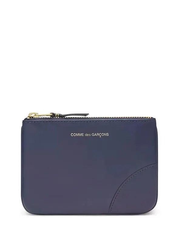 Comme Des Garçons Logo-print Zip-top Pouch