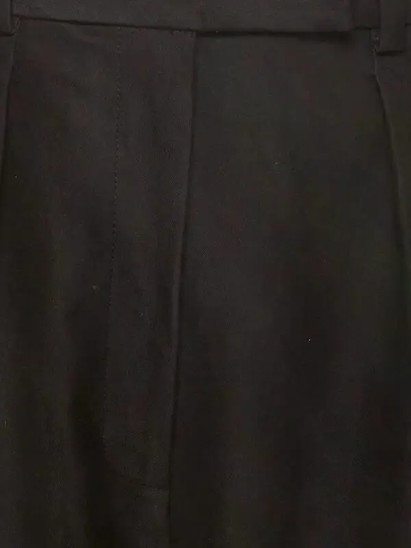Khaite Wide-leg Pleated Trousers