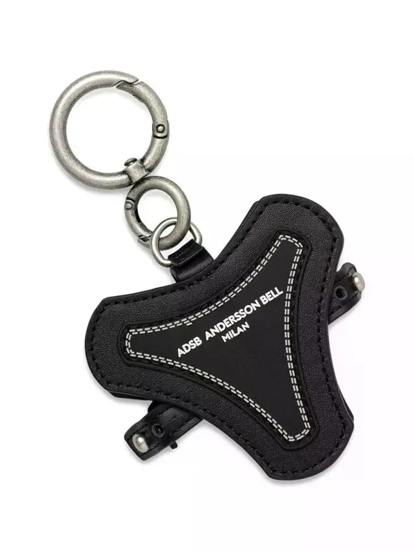 Andersson Bell Logo-print Airpod Case - Black