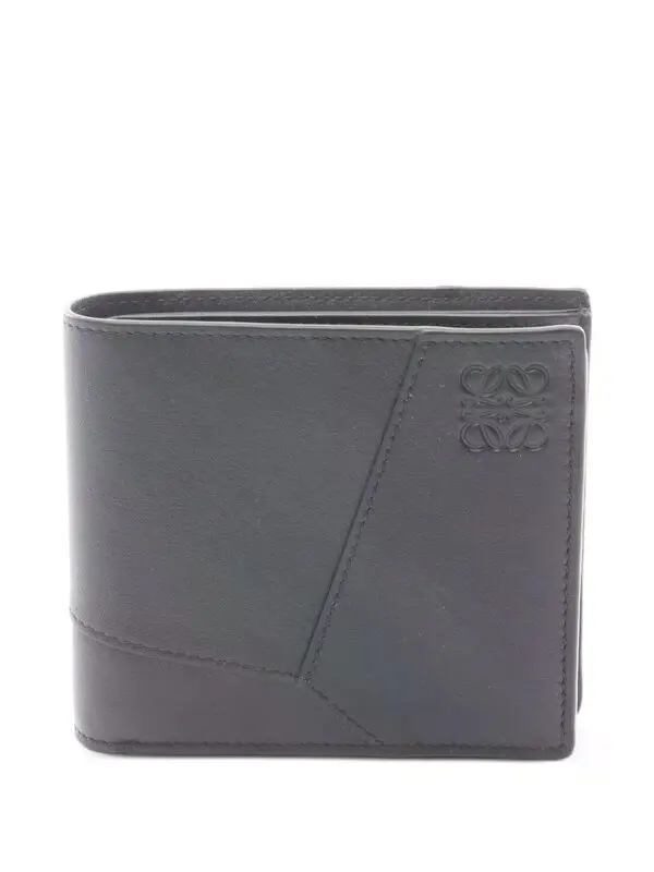 Loewe Puzzle Bifold Wallet - Black