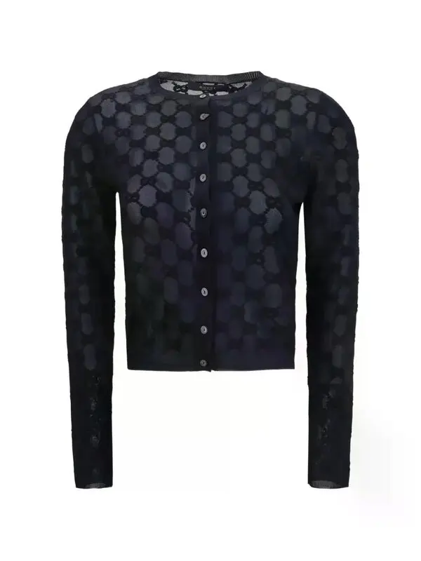 Gucci Gg Monogram-pattern Cardigan