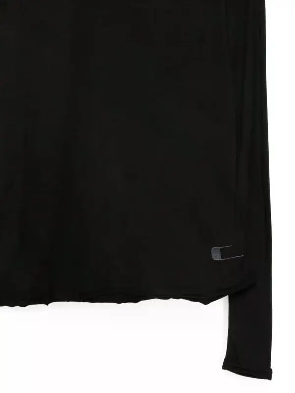 CARRER Doria Double-layer T-shirt And Vest Set - Black