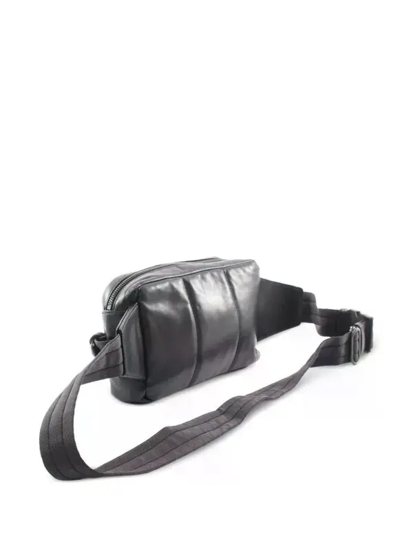Bottega Veneta Intrecciato Leather Belt Bag - Black