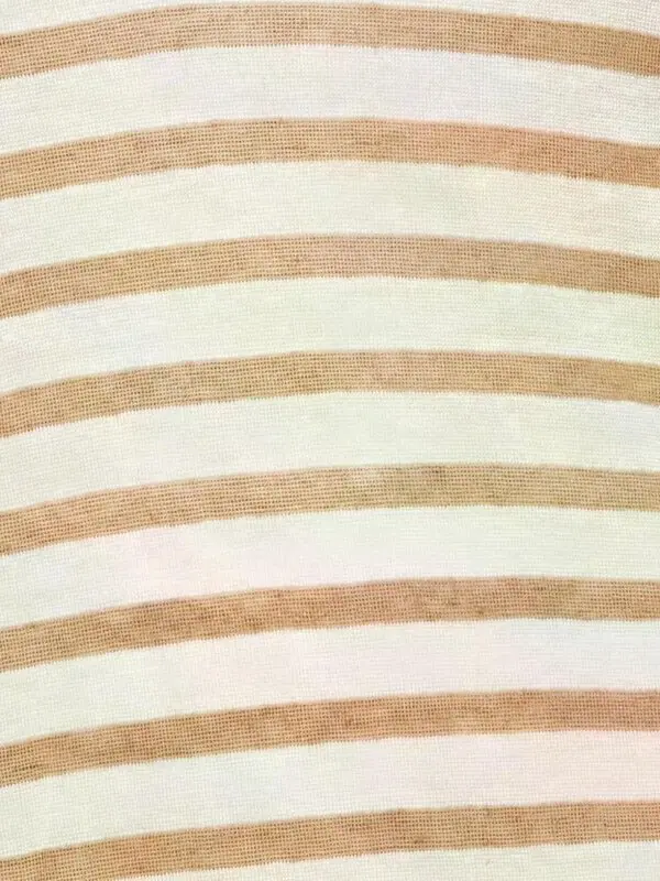 424 Striped Sleeveless Mini Dress
