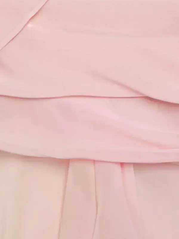 GUIZIO Chiffon Wrap Top