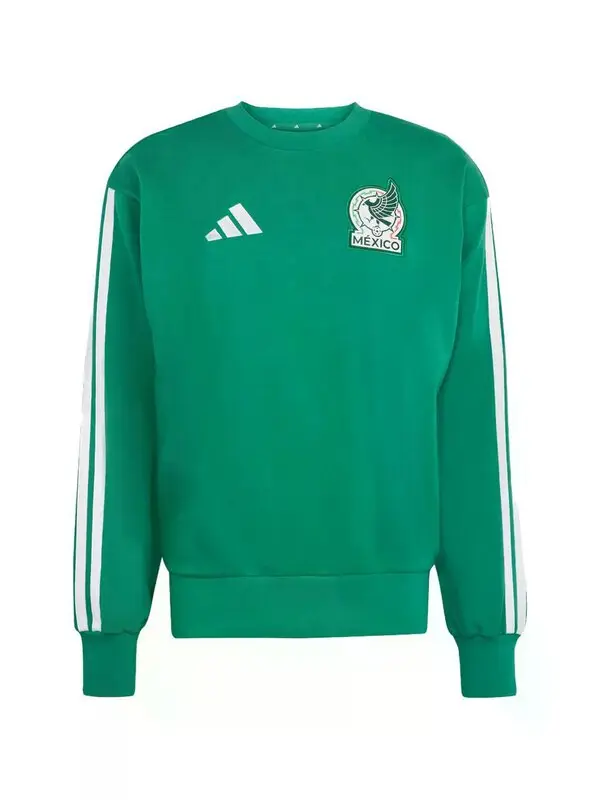 Adidas Logo-embroidered Crewneck Sweatshirt - Green