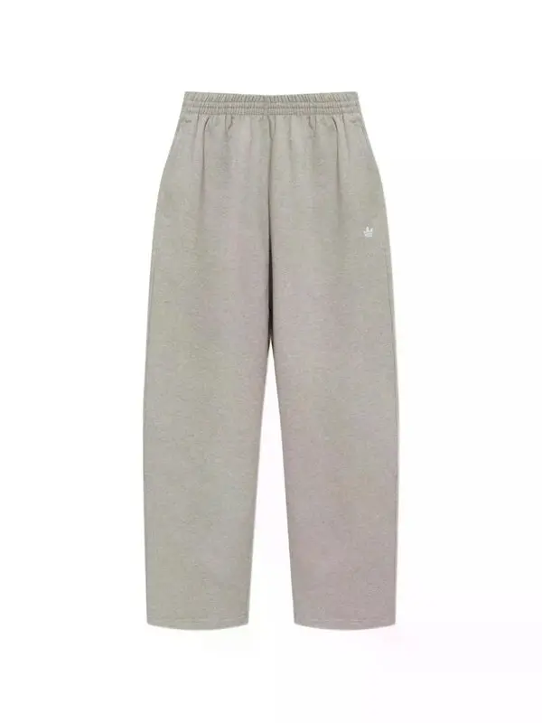 Adidas Logo-embroidered Elasticated-waist Track Pants