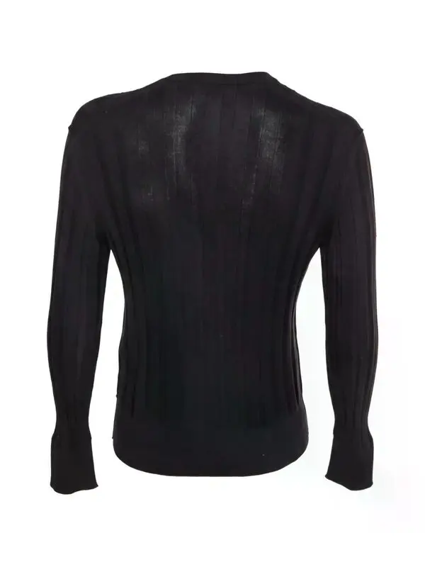 TOM FORD Rib-knit Henley Sweater