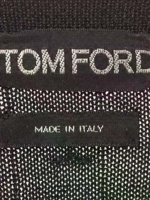 TOM FORD Rib-knit Henley Sweater